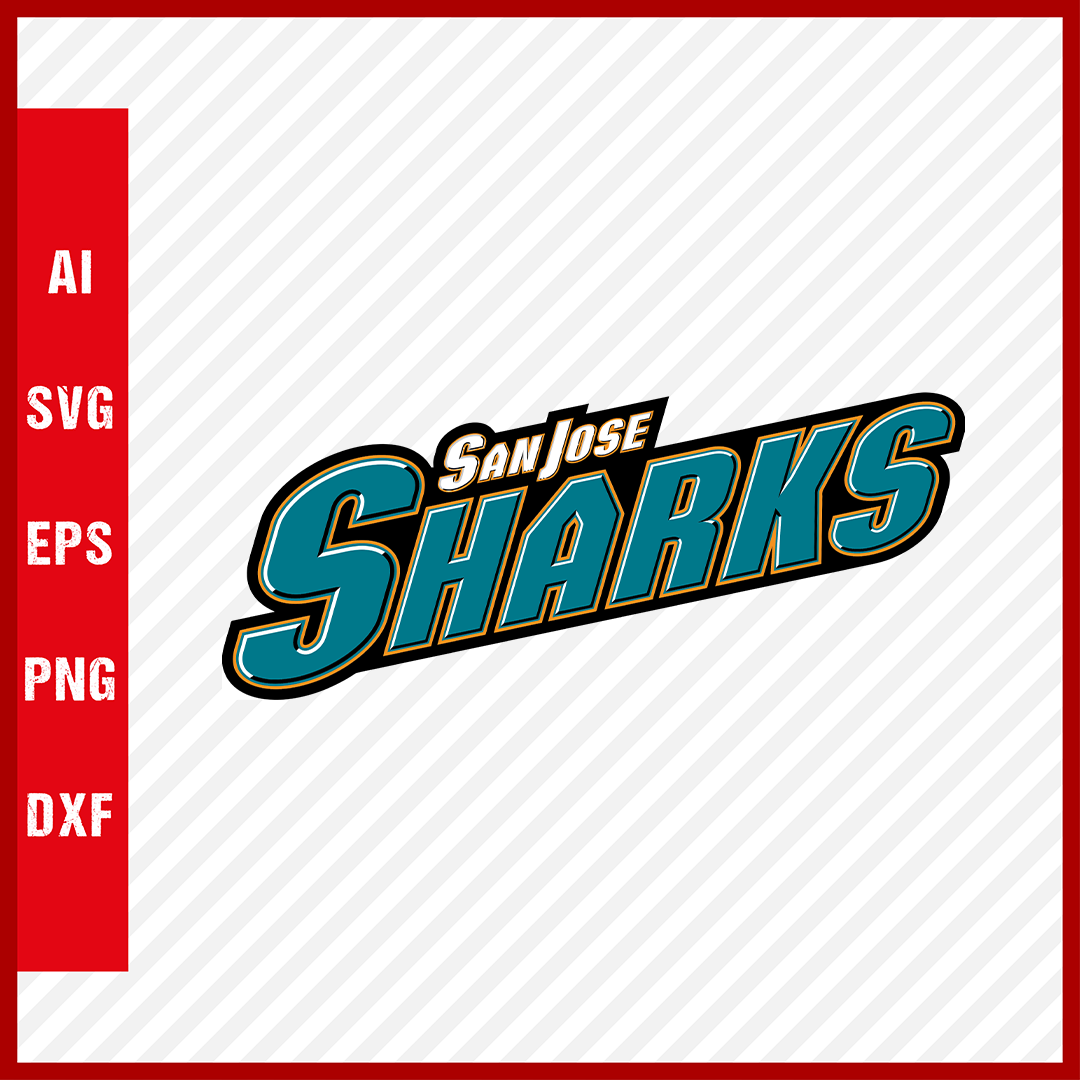 San Jose Sharks Logo Svg NHL National Hockey League Team Svg Clipart ...