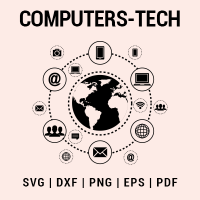 Computers-Tech svg | Design by- creativedesignmaker.com ...