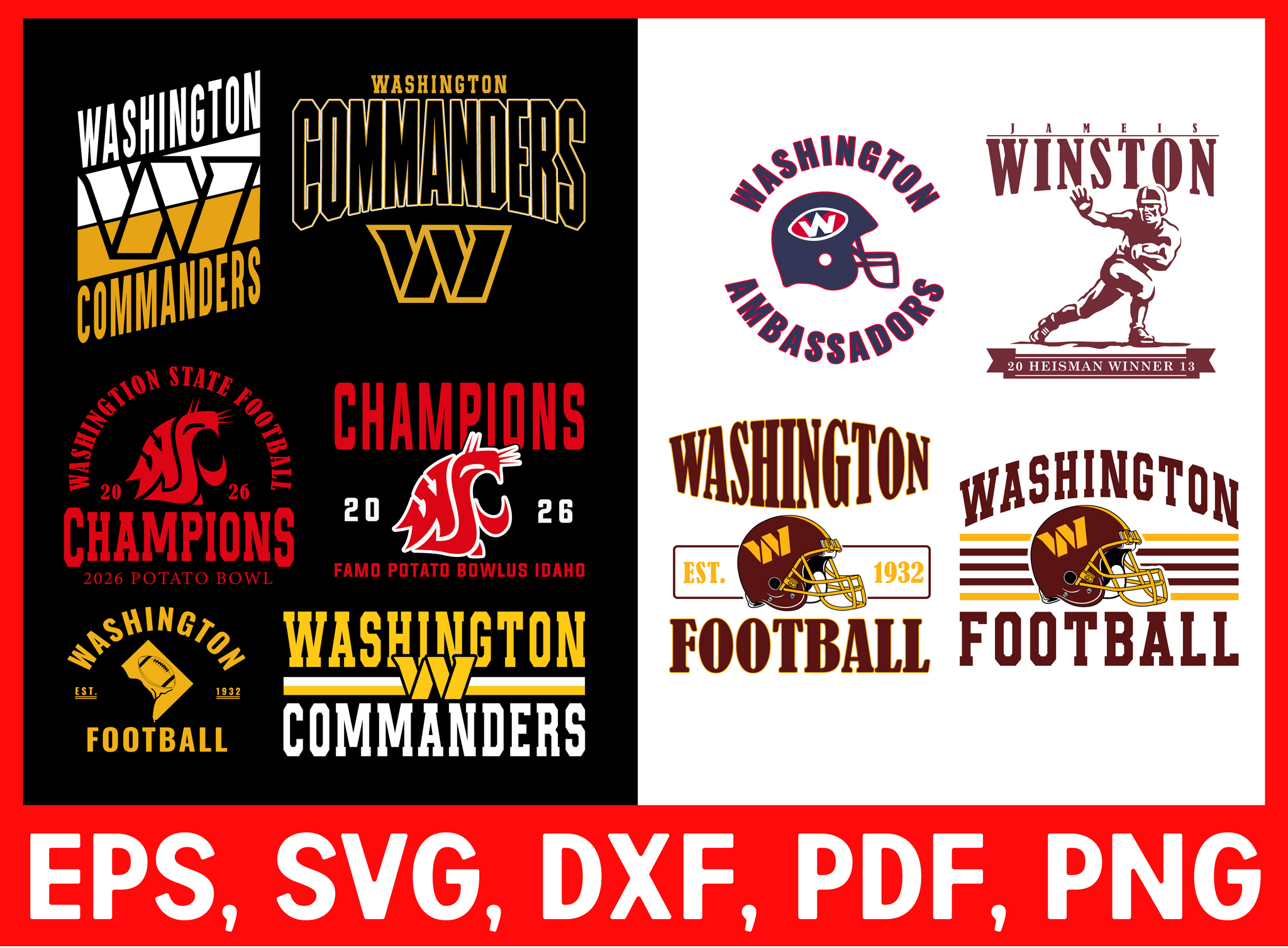 Washington Football Team svg | Creative Design Maker – Creativedesignmaker