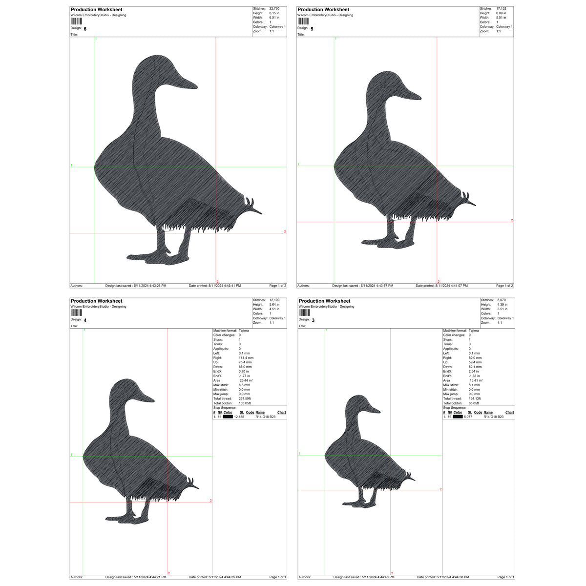 Cupped Duck Silhouette Embroidery design Machine Embroidery, Machine E ...