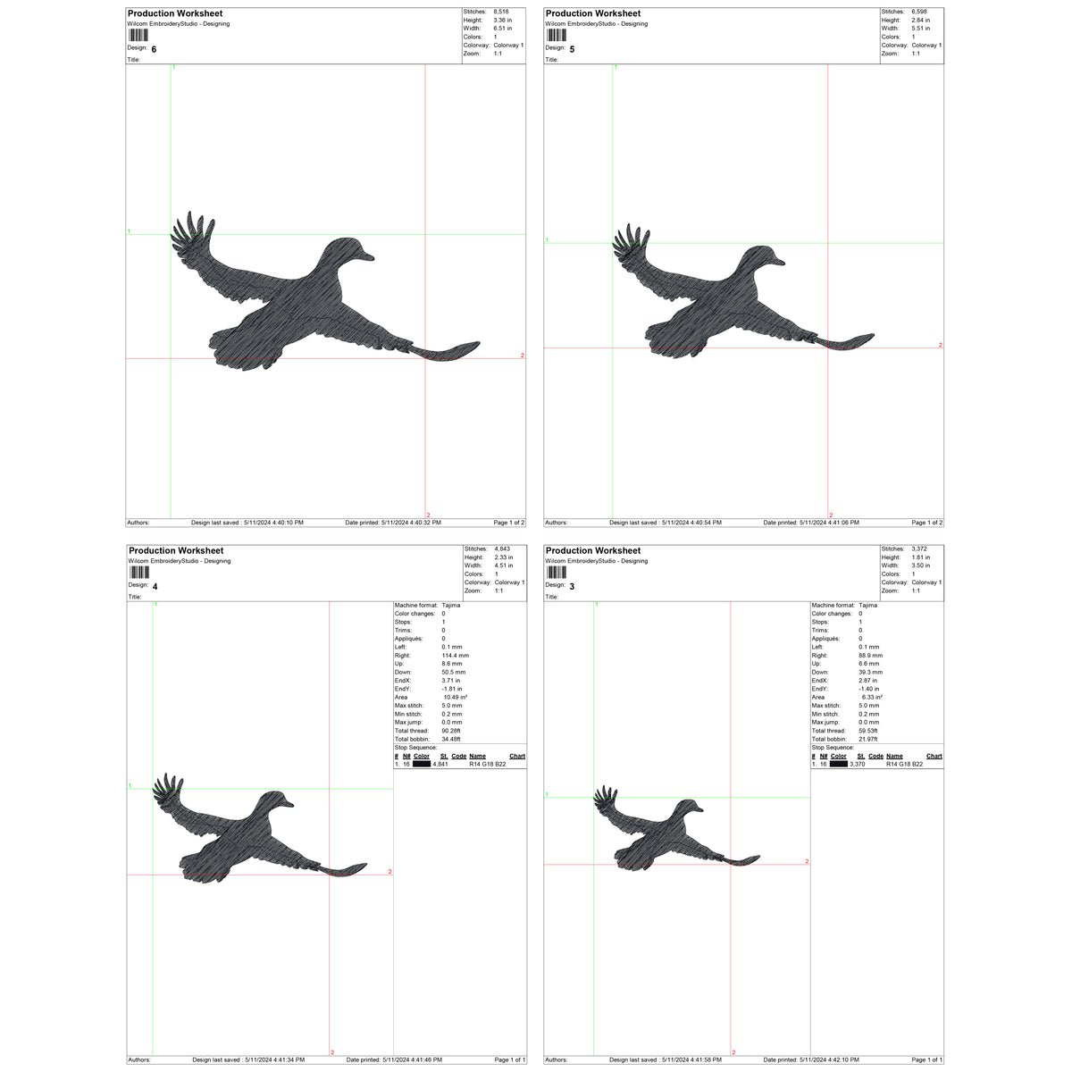 Cupped Duck Silhouette Embroidery design Machine Embroidery, Machine E ...