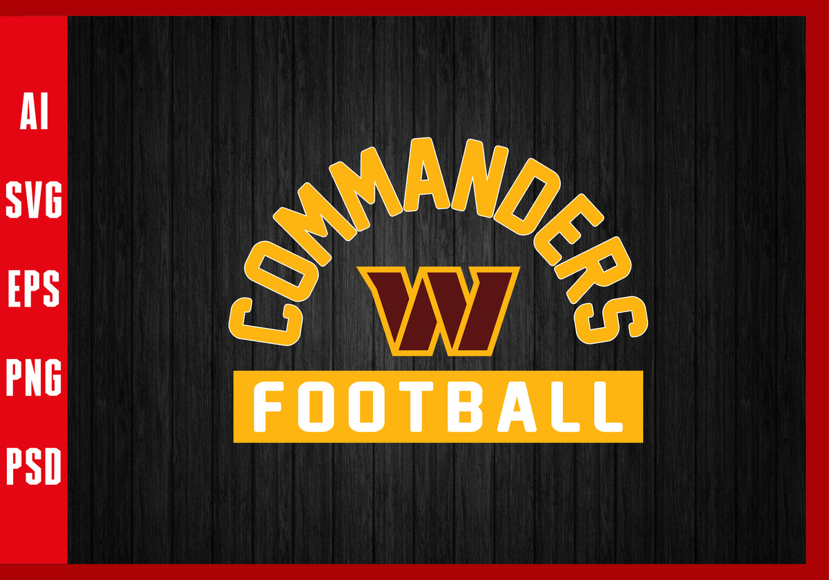 Washington Commanders, Washington Football Team, Sport Lover T-Shirt D ...