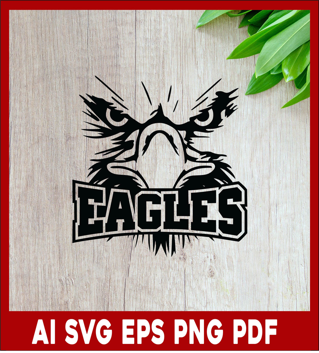 Eagles Mascot Shirt, Eagles Team Shirt, Eagles School Pride Tee, Eagle ...