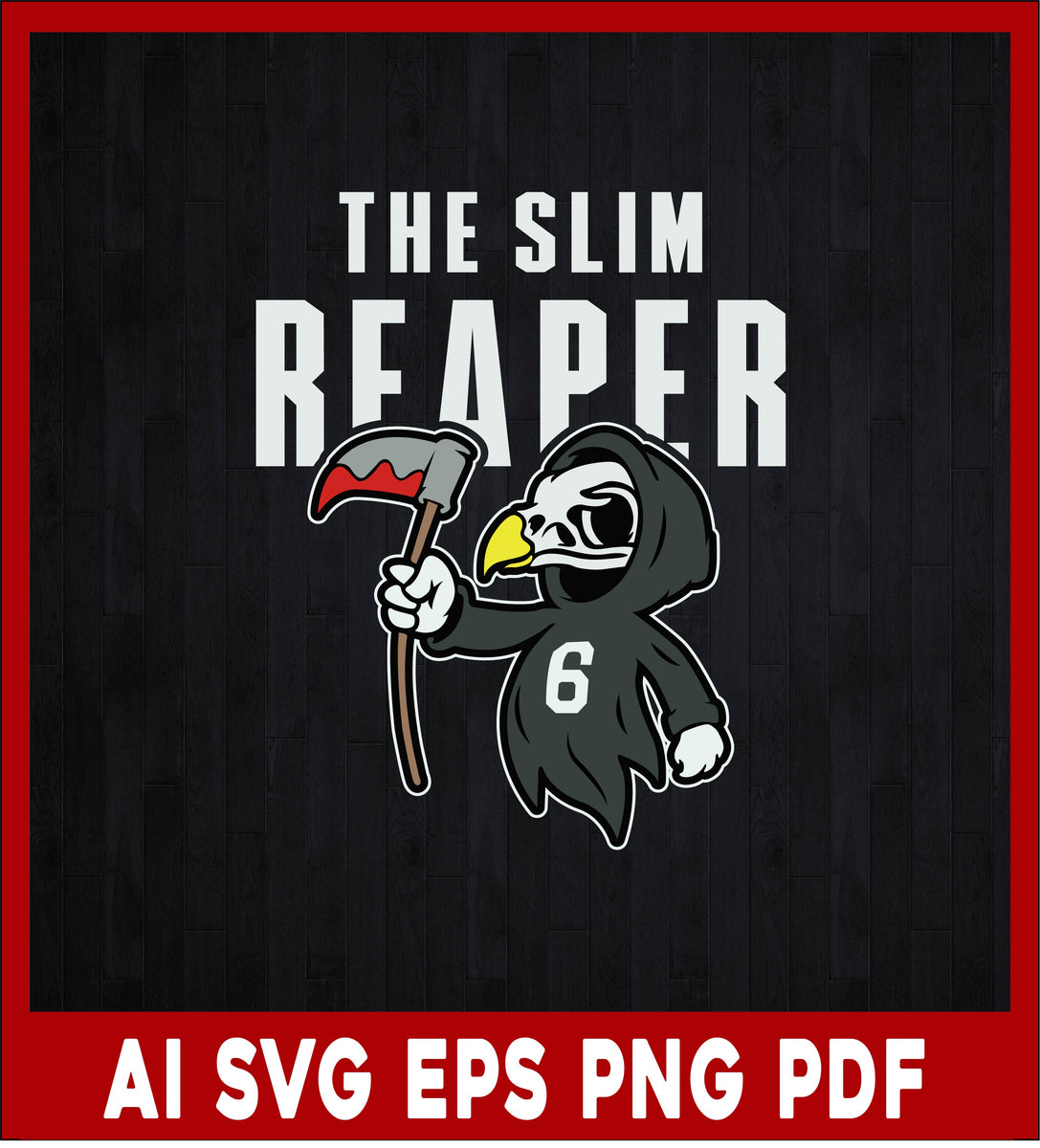 Eagles Slim Reaper Shirt Eagles Fly Silhouette Cameo NFL SVG Cut File ...