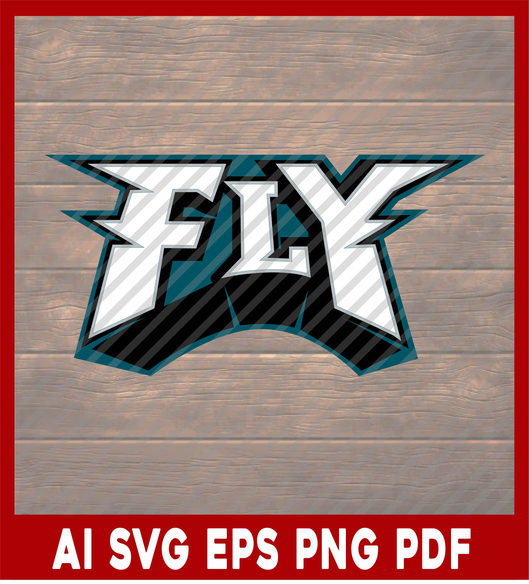 Fly Football Clipart Silhouette Cameo NFL SVG Cut File for T-shirt Cri ...