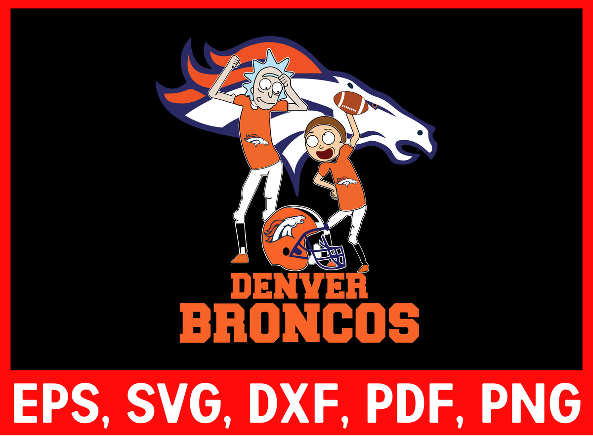 Rick Denver Broncos,NFL Svg, Football Svg, Cricut File, Svg, American ...