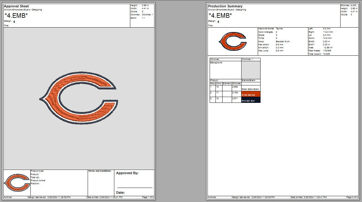 Chicago Bears Logo Embroidery Design, Chicago Bears NFL football embro ...