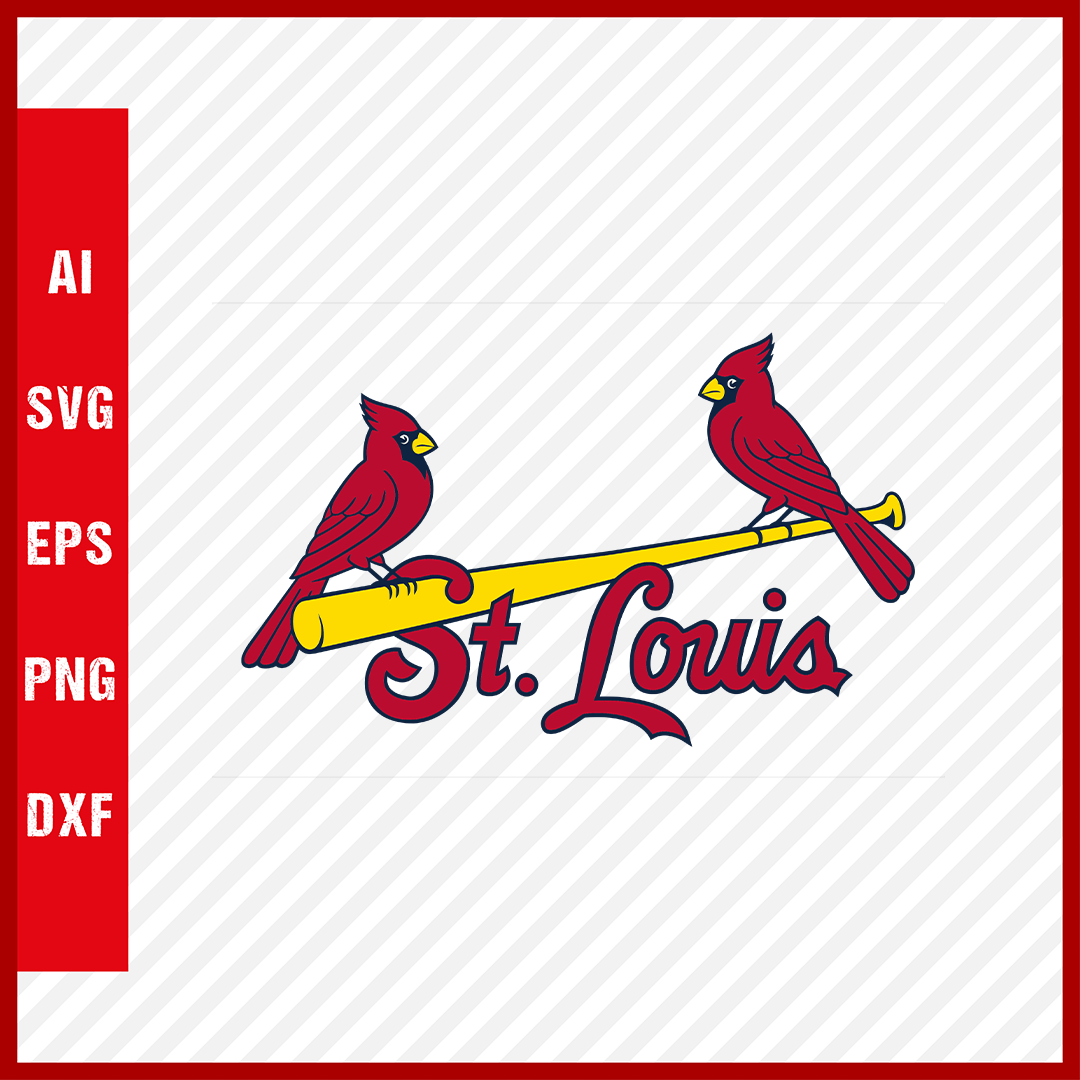 St. Louis Cardinals Logo MLB Svg Cut Files Baseball Clipart ...