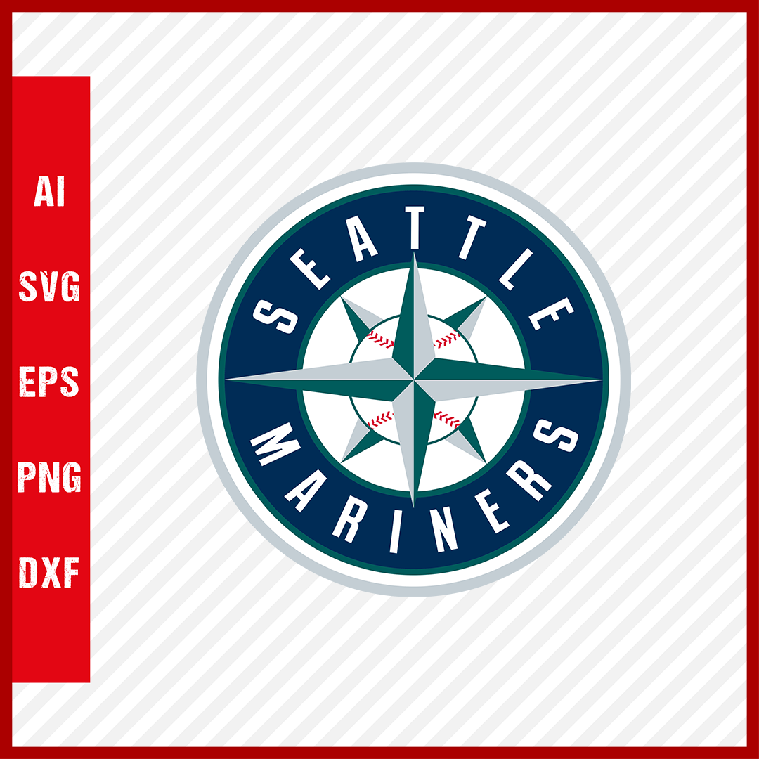 Seattle Mariners Logo MLB Svg Cut Files Baseball Clipart ...