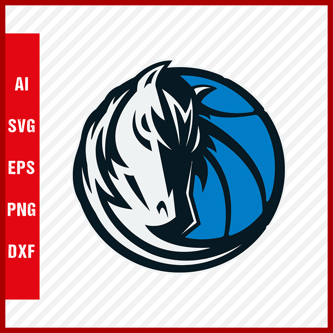 NBA Dallas Mavericks Logo Basketball Team Svg Cut Files Basketball Cli ...