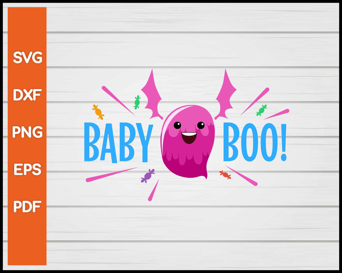 Baby Boo Halloween svg – Creativedesignmaker