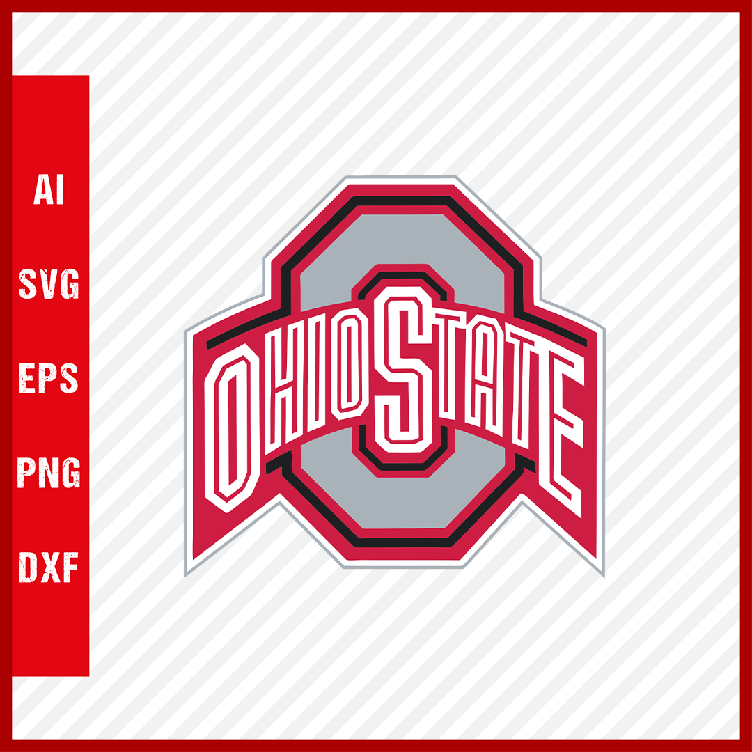 Ohio State Buckeyes Logo svg NCAA National Collegiate Athletic Associa ...