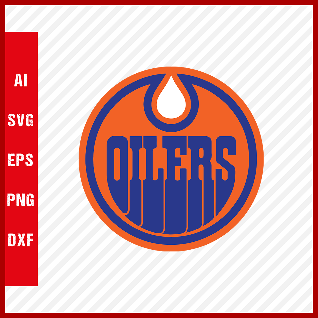 Edmonton Oilers Logo Svg NHL National Hockey League Team Svg Clipart ...
