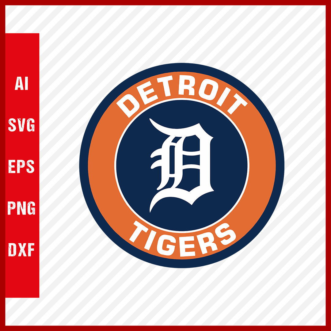 Detroit Tigers Logo MLB Svg Cut Files Baseball Clipart ...