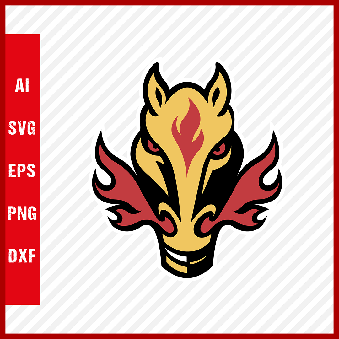 Calgary Flames Logo Svg NHL National Hockey League Team Svg Clipart ...