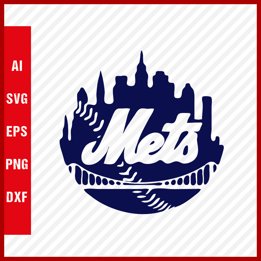 New York Mets Logo MLB Svg Cut Files Baseball Clipart – Creativedesignmaker