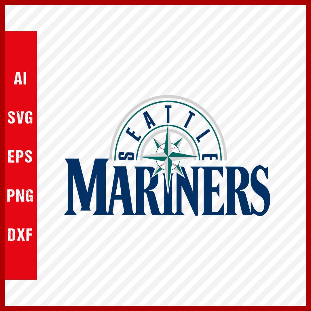 Seattle Mariners Logo MLB Svg Cut Files Baseball Clipart ...