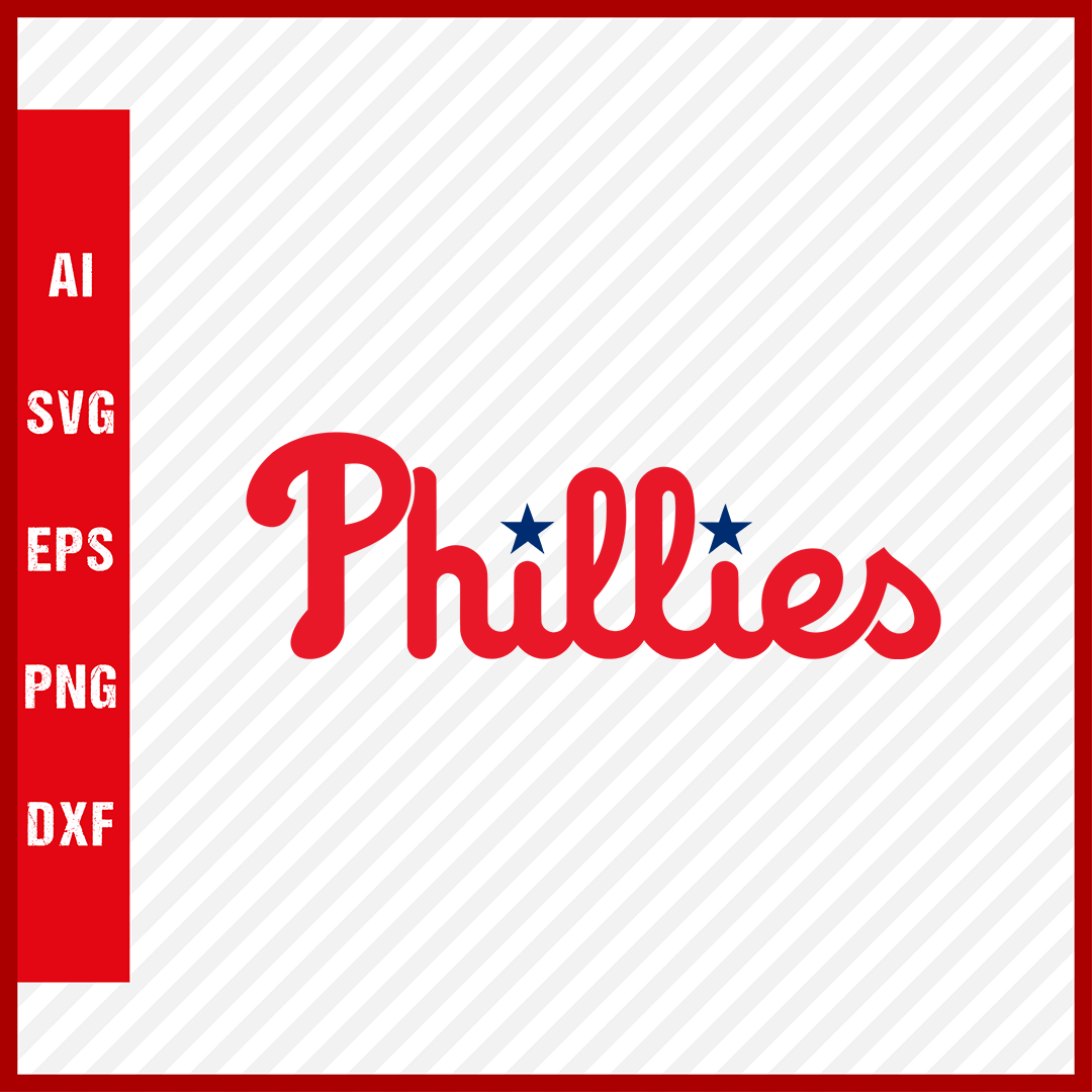 Philadelphia Phillies Logo MLB Svg Cut Files Baseball Clipart ...