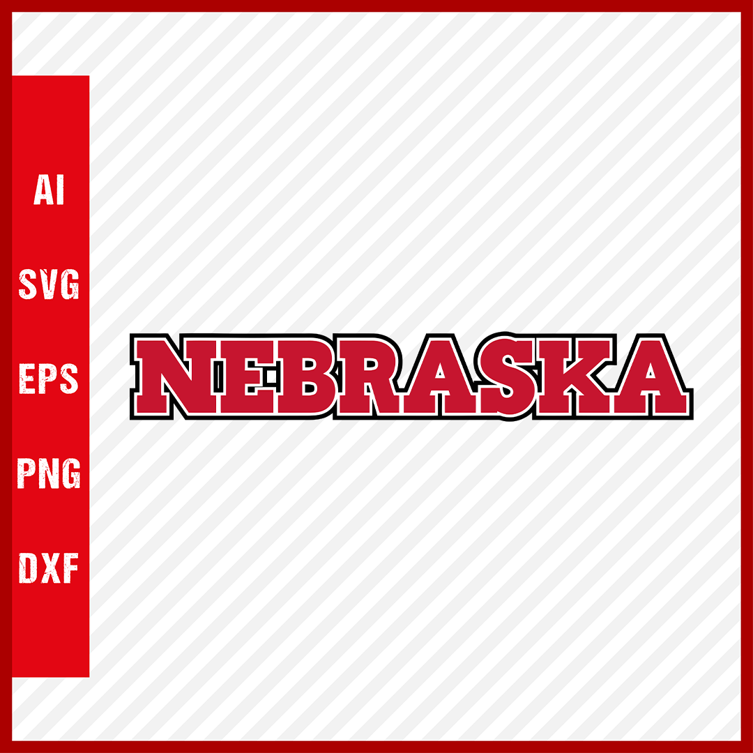 Nebraska Cornhuskers Logo svg NCAA National Collegiate Athletic Associ ...