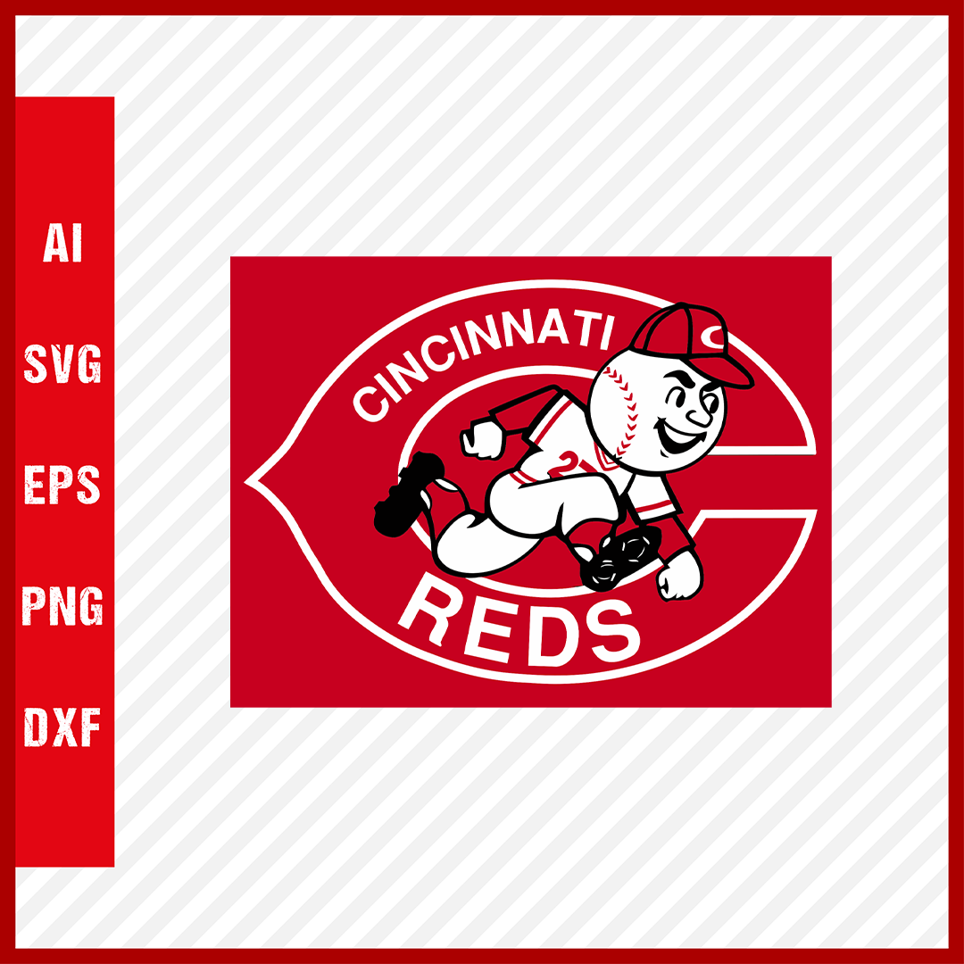 Cincinnati Reds Mlb Svg Cut Files Baseball Clipart – Creativedesignmaker