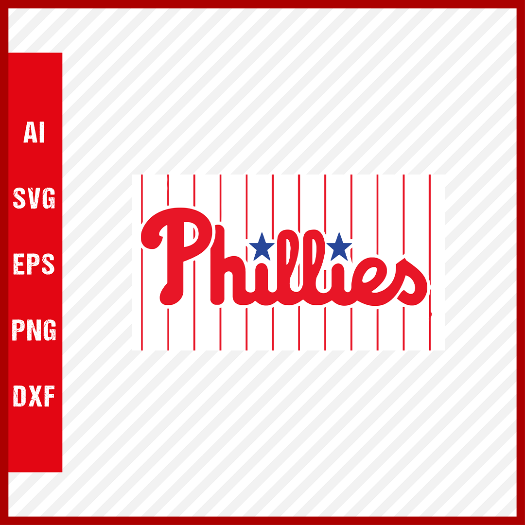 Philadelphia Phillies Logo MLB Svg Cut Files Baseball Clipart ...