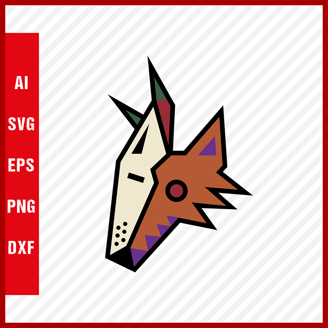 Arizona Coyotes Hockey Logo Svg NHL National Hockey League Team Svg Cl ...