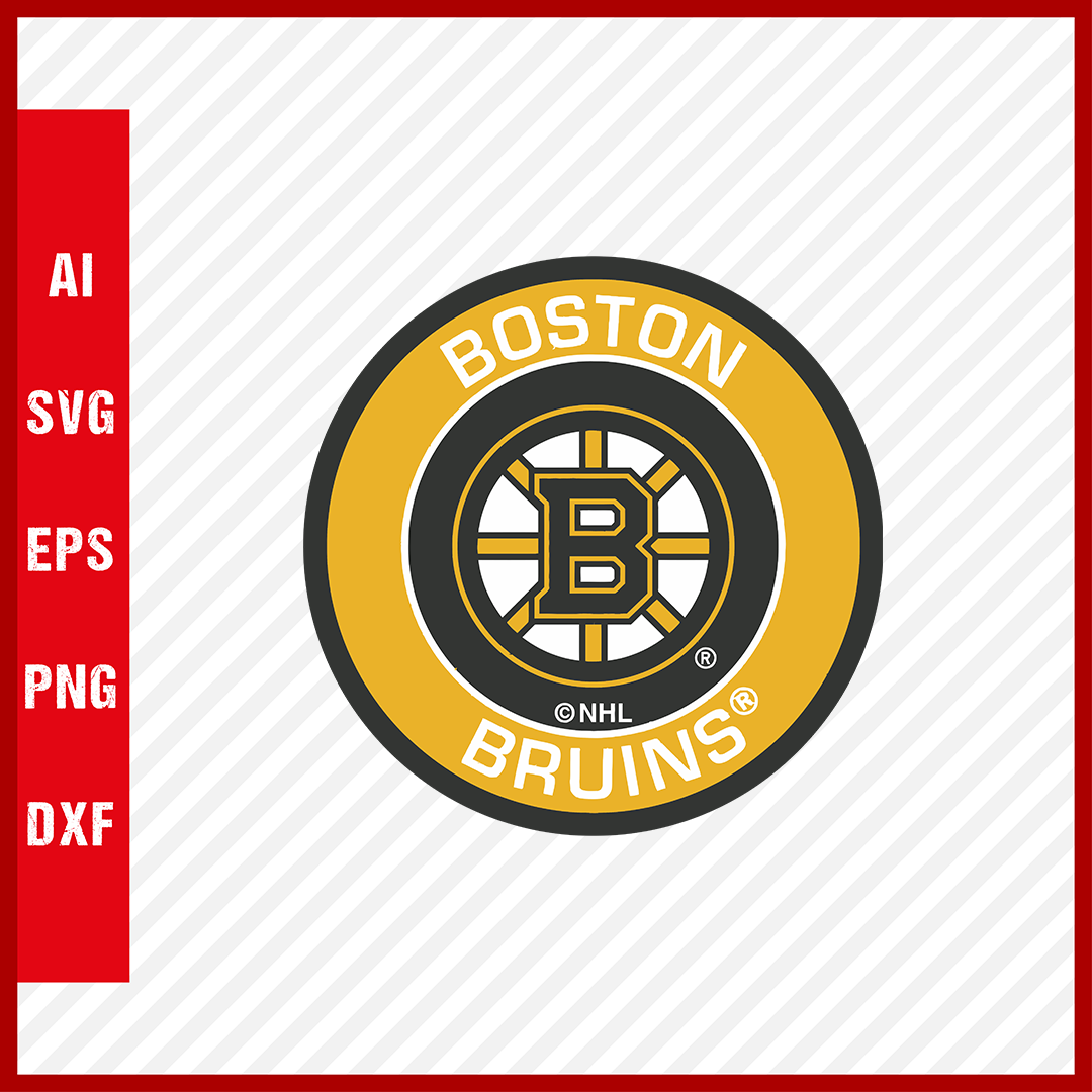 Boston Bruins Logo Hockey Svg NHL National Hockey League Team Svg Clip ...