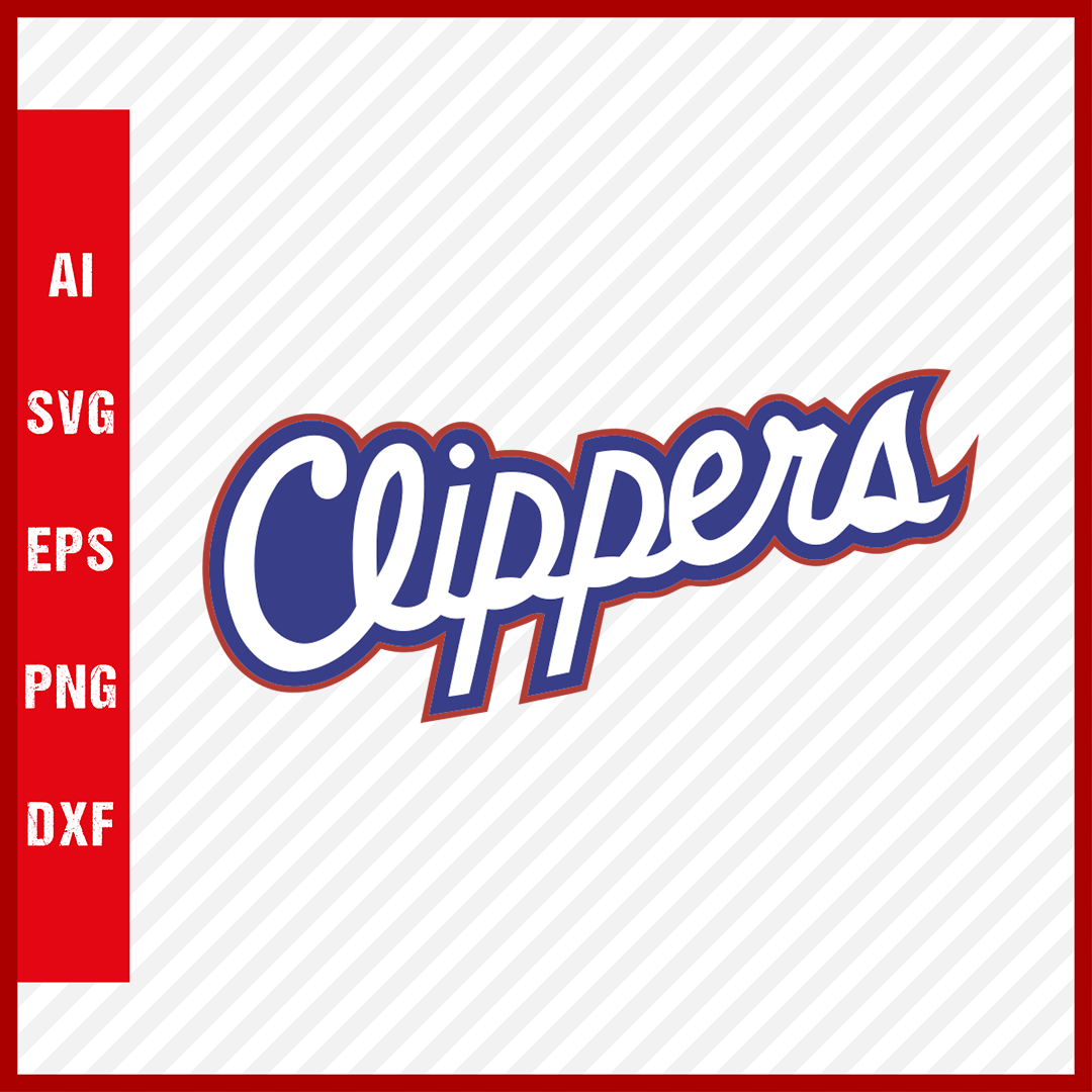 NBA Los Angeles Clippers Logo Svg Cut Files Basketball Clipart ...