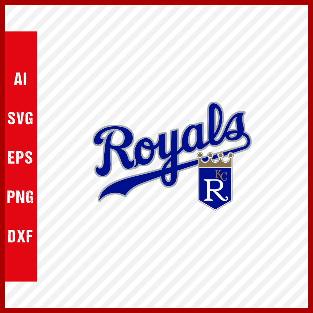 Kansas City Royals Logo MLB Svg Cut Files Baseball Clipart ...