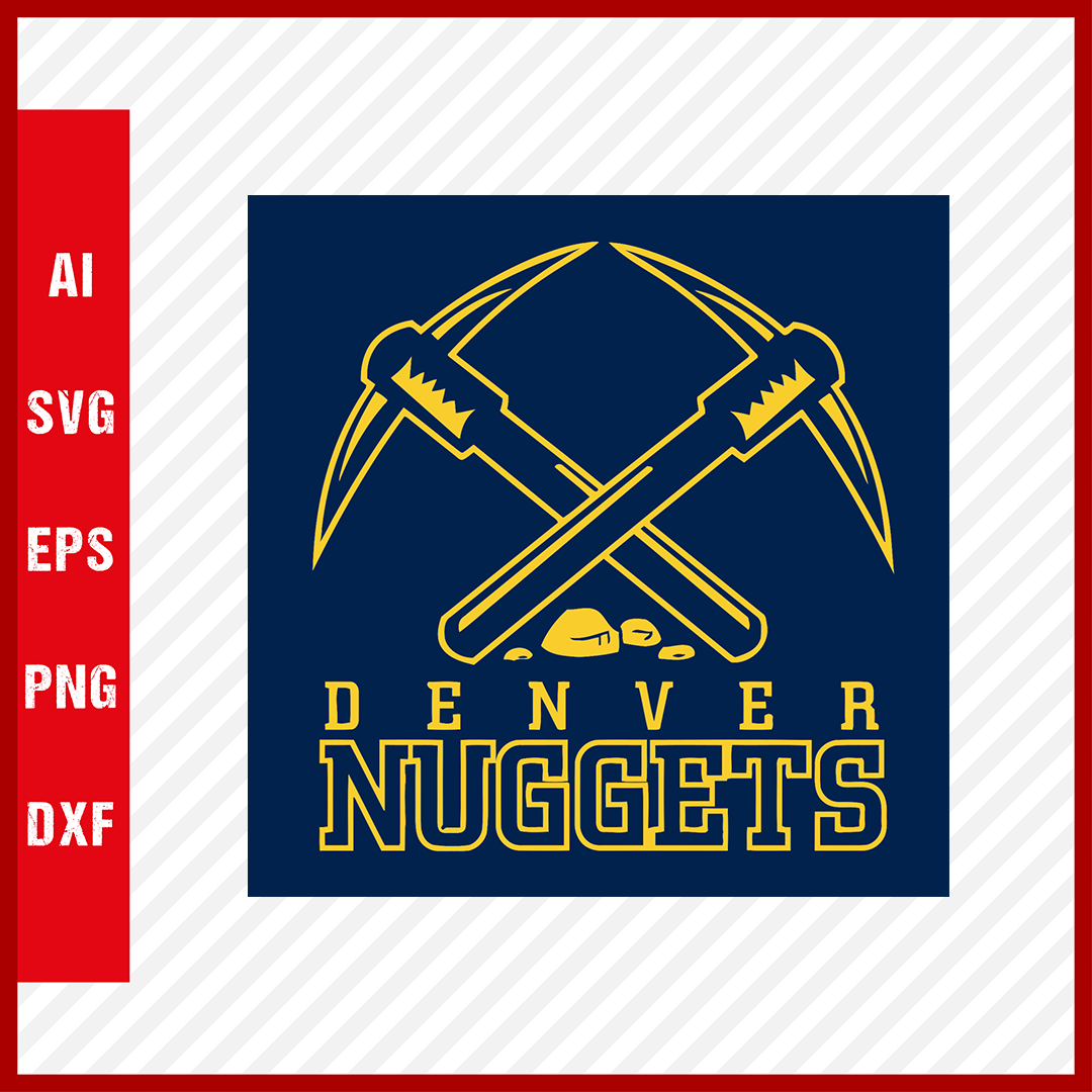 NBA Denver Nuggets Logo Svg Cut Files Basketball Clipart ...
