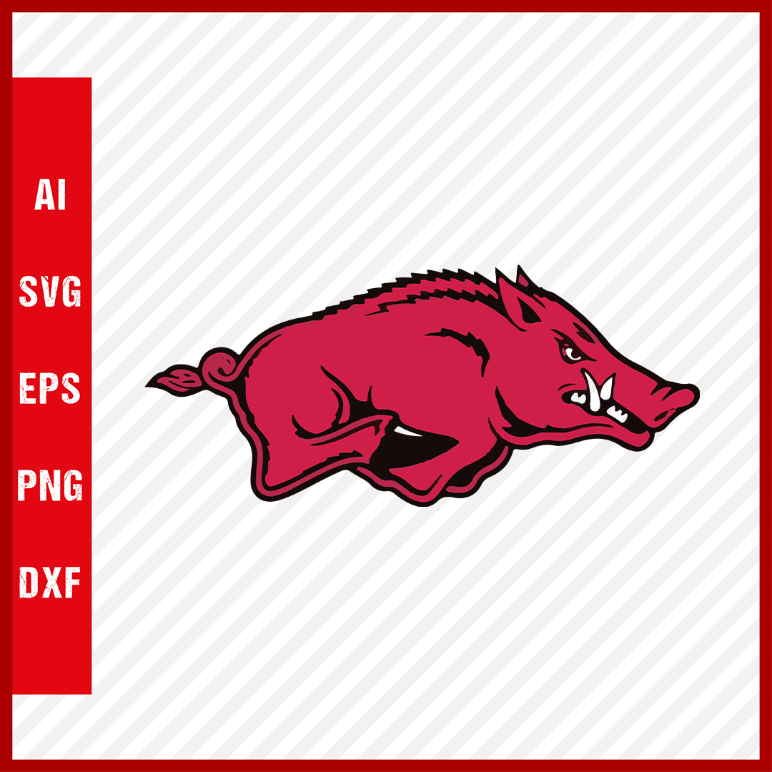 Arkansas Razorbacks Logo svg NCAA National Collegiate Athletic Associa ...