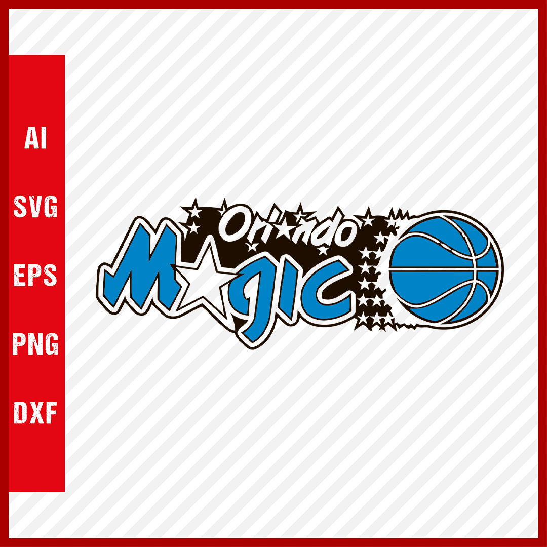 NBA Orlando Magic Logo Svg Cut Files Basketball Clipart ...