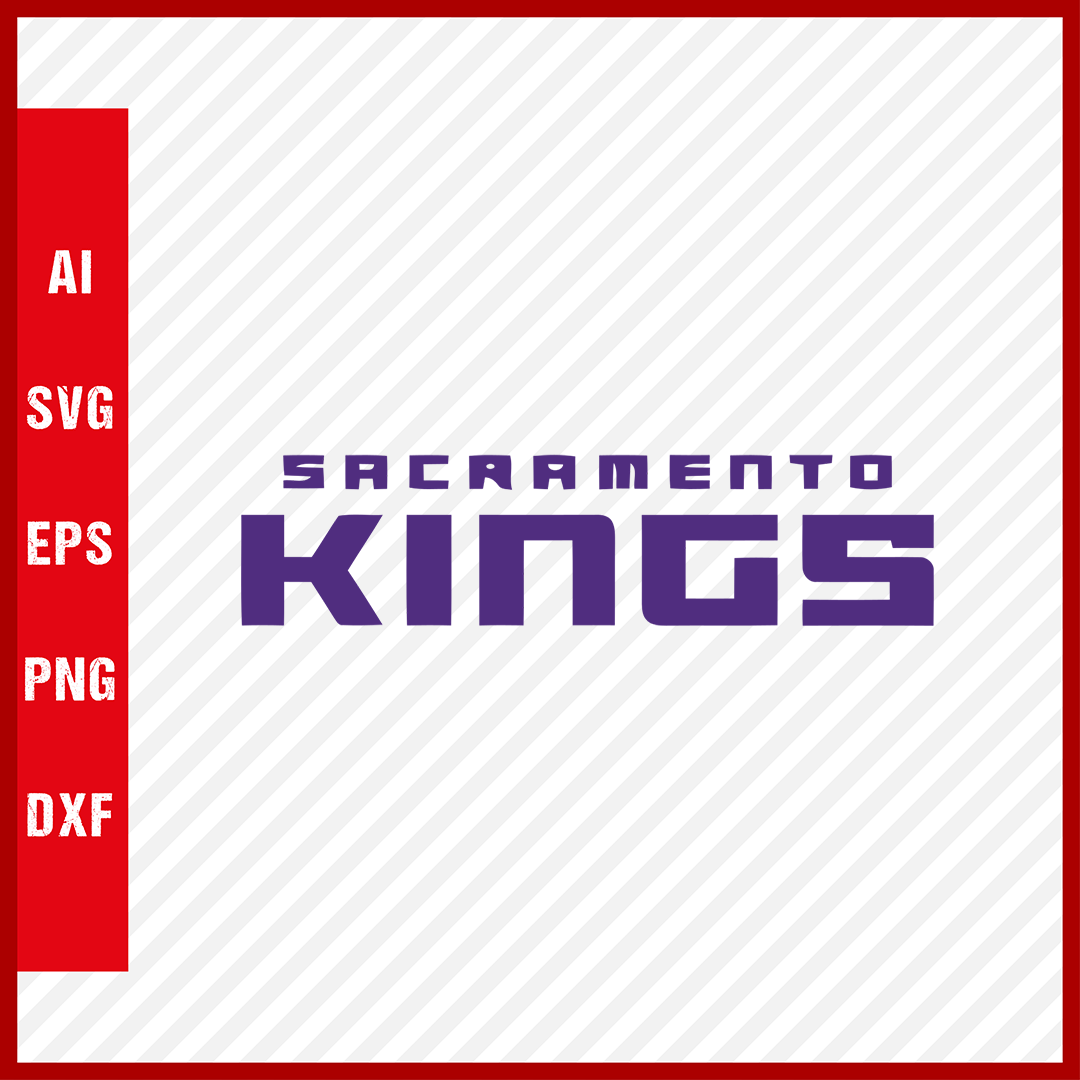NBA Sacramento Kings Logo Svg Cut Files Basketball Clipart ...