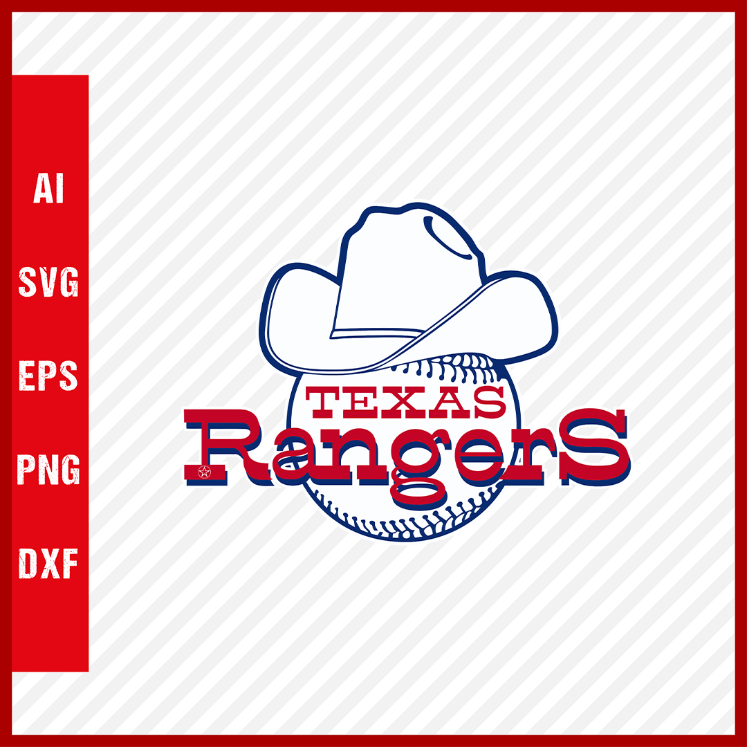 Rangers Logo MLB Svg Cut Files Baseball Clipart – Creativedesignmaker