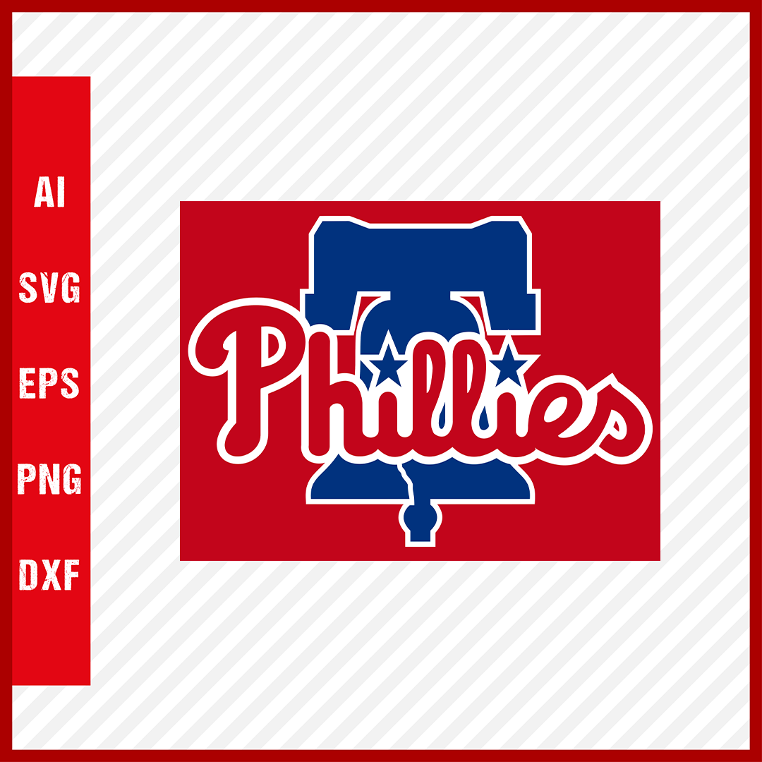 Philadelphia Phillies Logo MLB Svg Cut Files Baseball Clipart ...