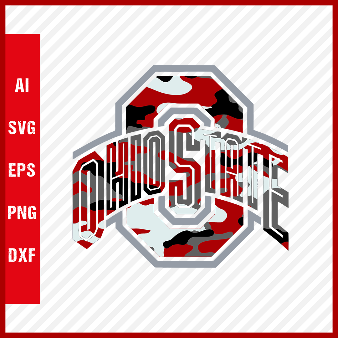 Ohio State Buckeyes Logo svg NCAA National Collegiate Athletic Associa ...