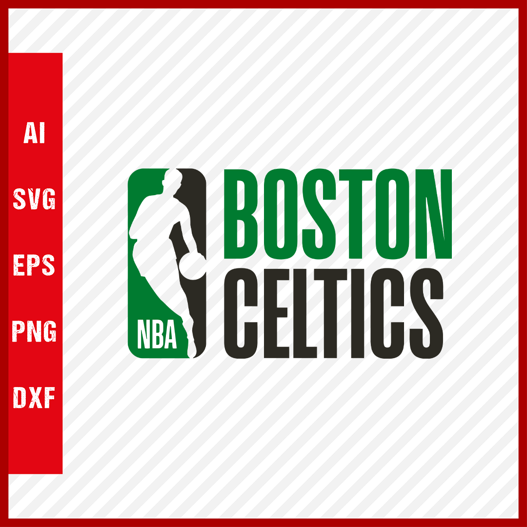 Boston Celtics Logo NBA Svg Cut Files Basketball Clipart ...