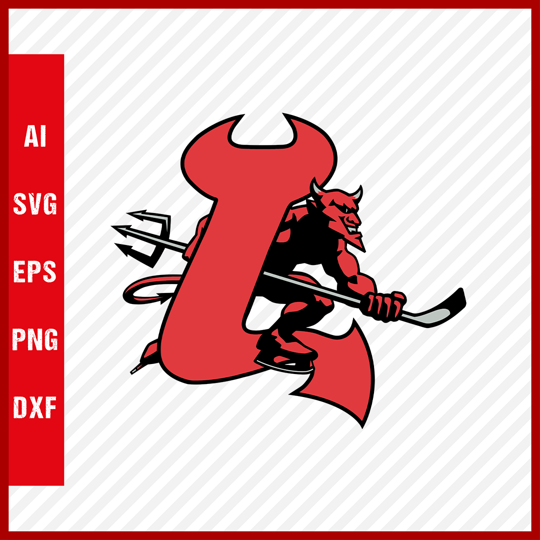 New Jersey Devils Logo Svg NHL National Hockey League Team Svg Clipart ...