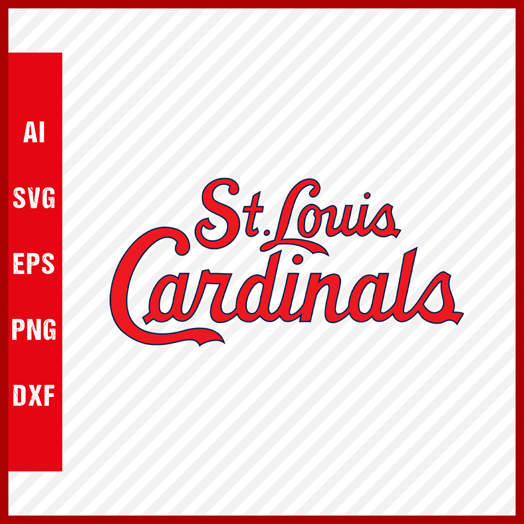 St. Louis Cardinals Logo MLB Svg Cut Files Baseball Clipart ...