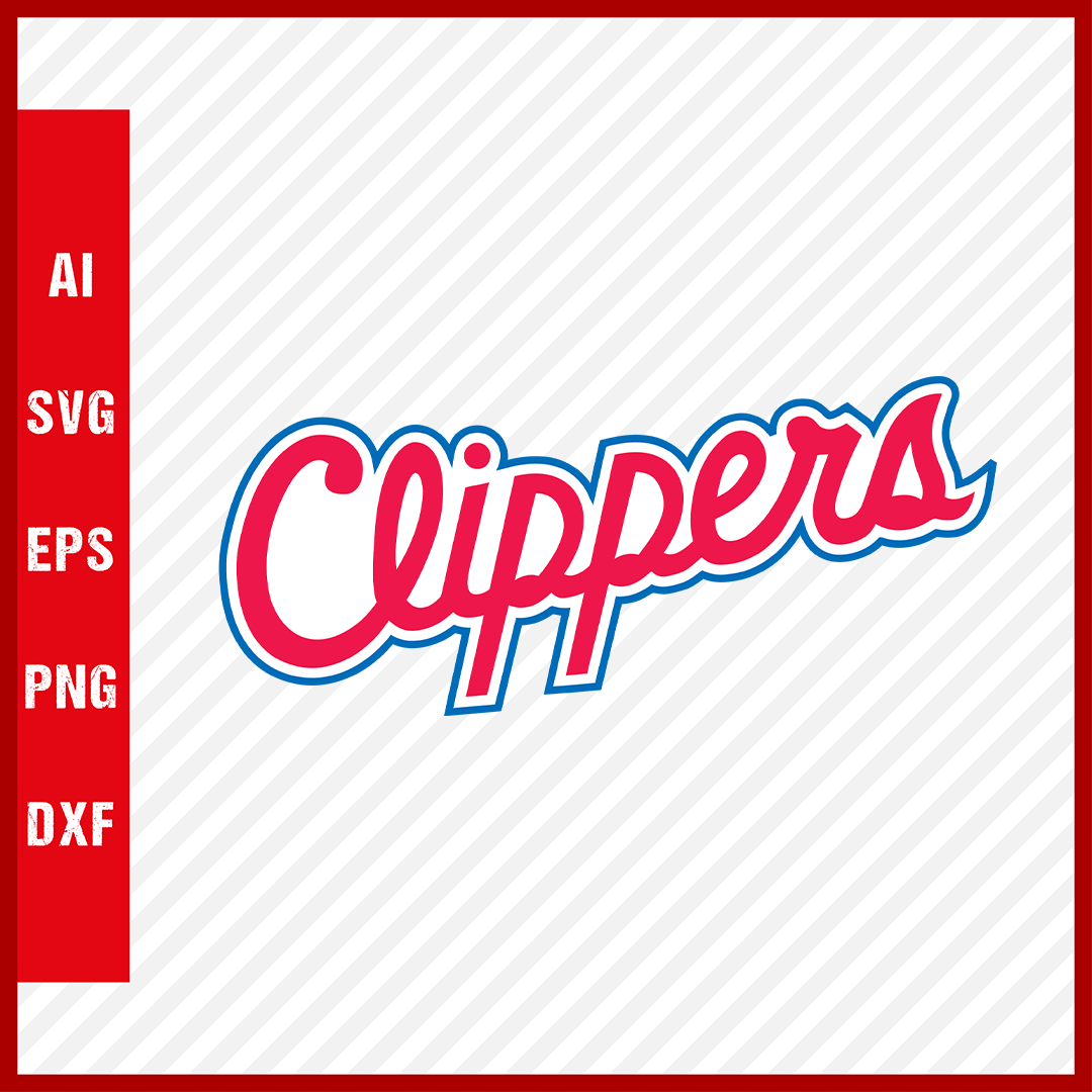 NBA Los Angeles Clippers Logo Svg Cut Files Basketball Clipart ...
