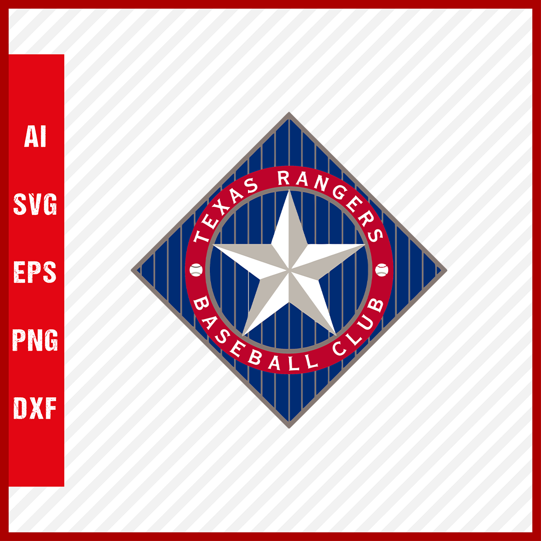 Rangers Logo MLB Svg Cut Files Baseball Clipart – Creativedesignmaker