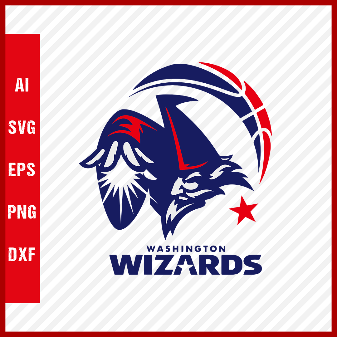 NBA Washington Wizards Logo Svg Cut Files Basketball Clipart ...
