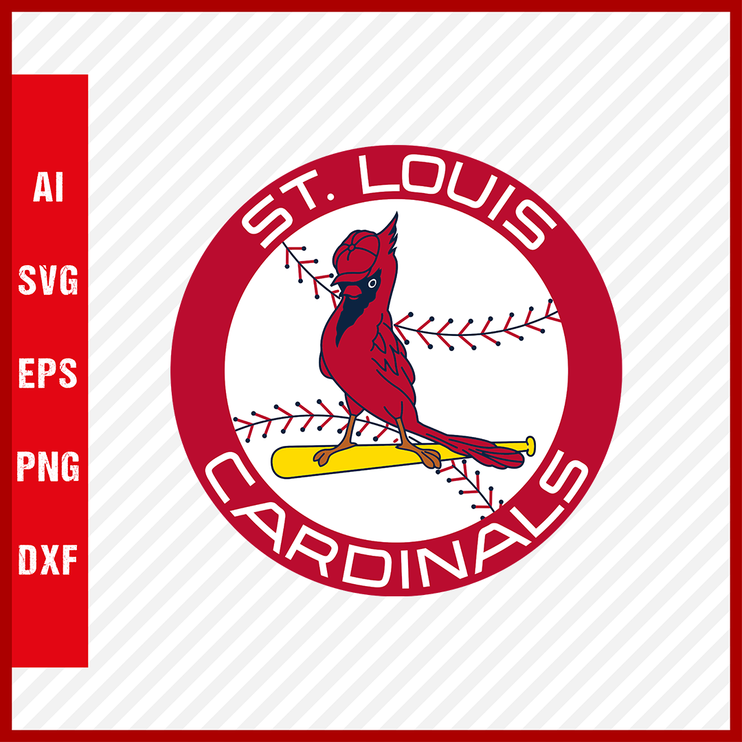 St. Louis Cardinals Logo MLB Svg Cut Files Baseball Clipart ...