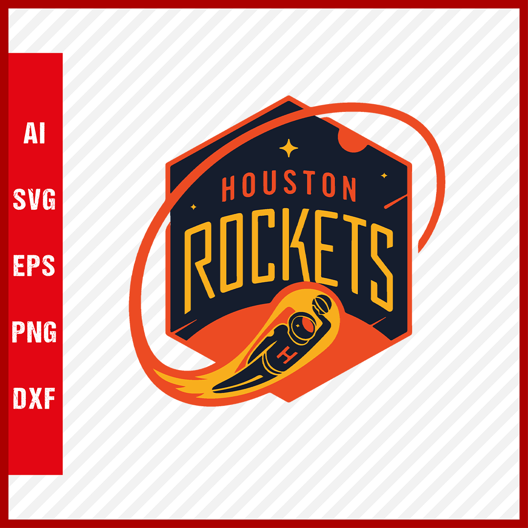 NBA Houston Rockets Logo Svg Cut Files Basketball Clipart ...