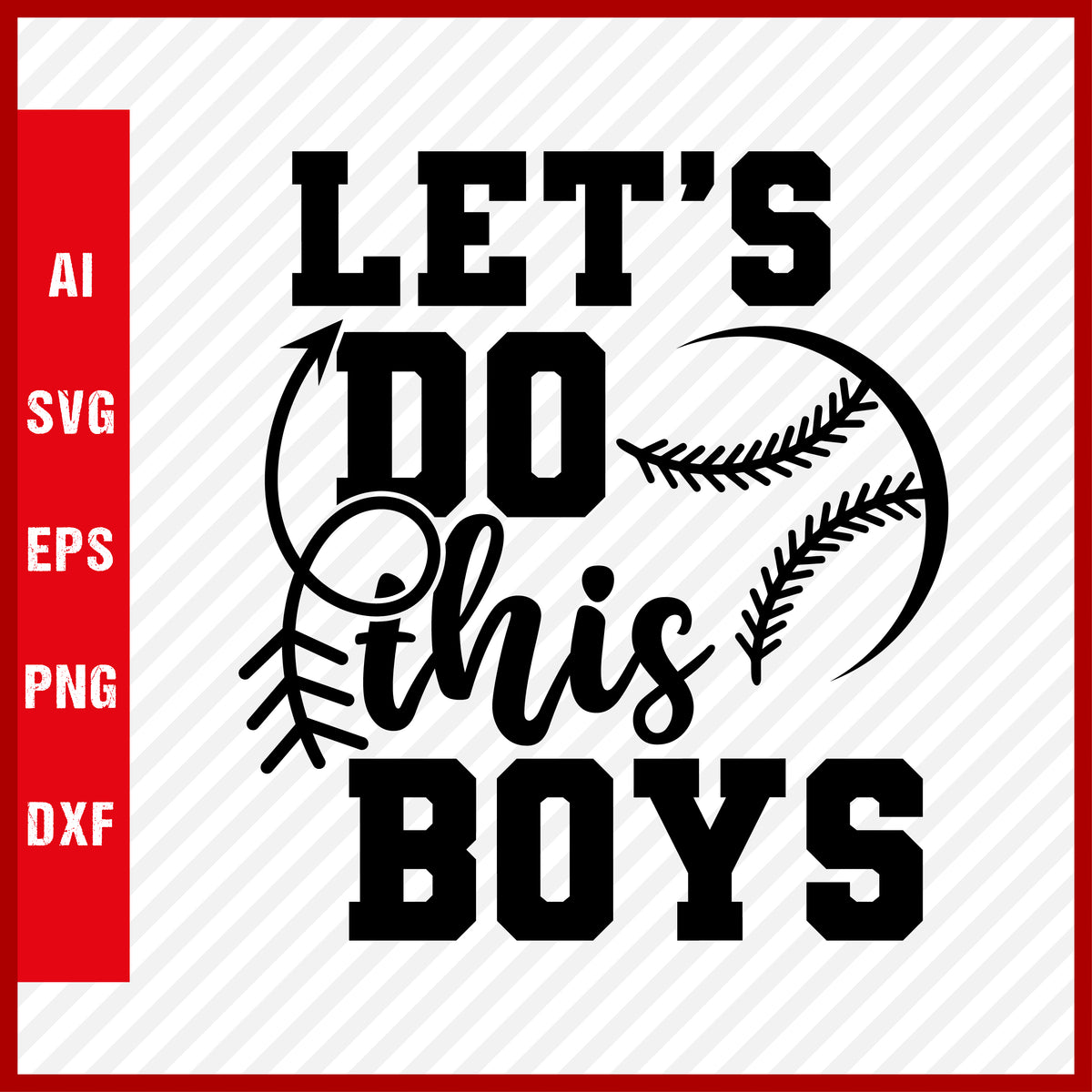Baseball T-Shirt & Svg Cut File, MLB SVG, Baseball SVG, Softball SVG ...