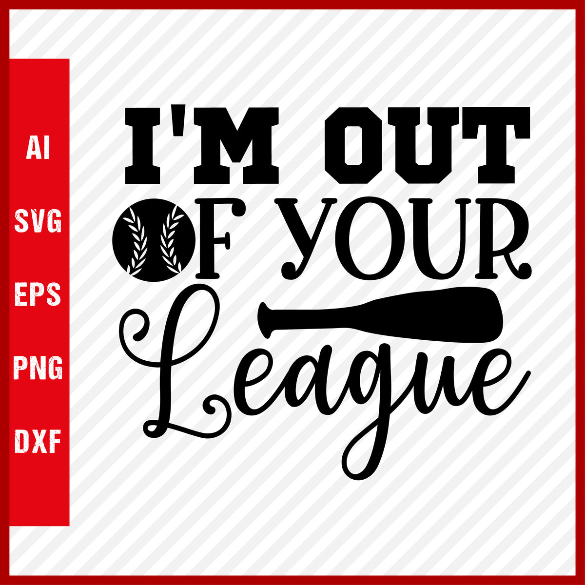 Baseball T-Shirt & Svg Cut File, MLB SVG, Baseball SVG, Softball SVG ...