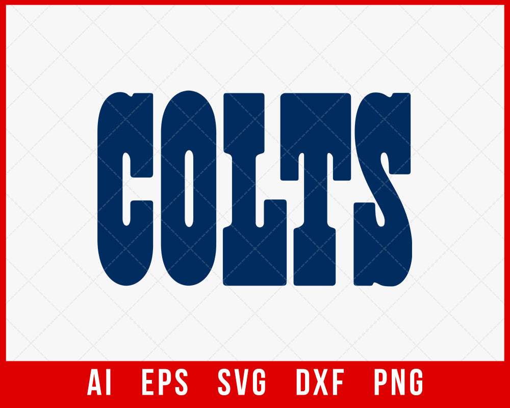 Printable Colts Logo 66 Designs Indianapolis Colts Football Svg
