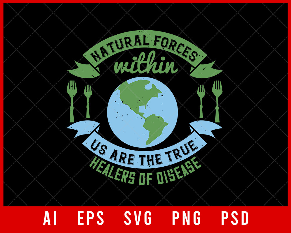 Natural Forces World Health T-shirt Design | Creative Design Maker ...