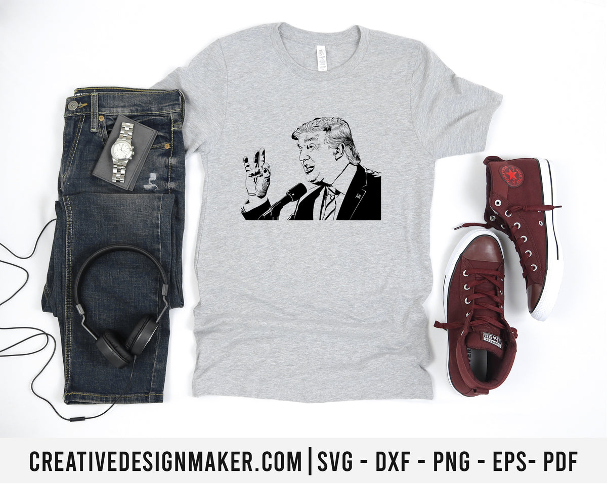 Donald Trump svg President United States svg – Creativedesignmaker