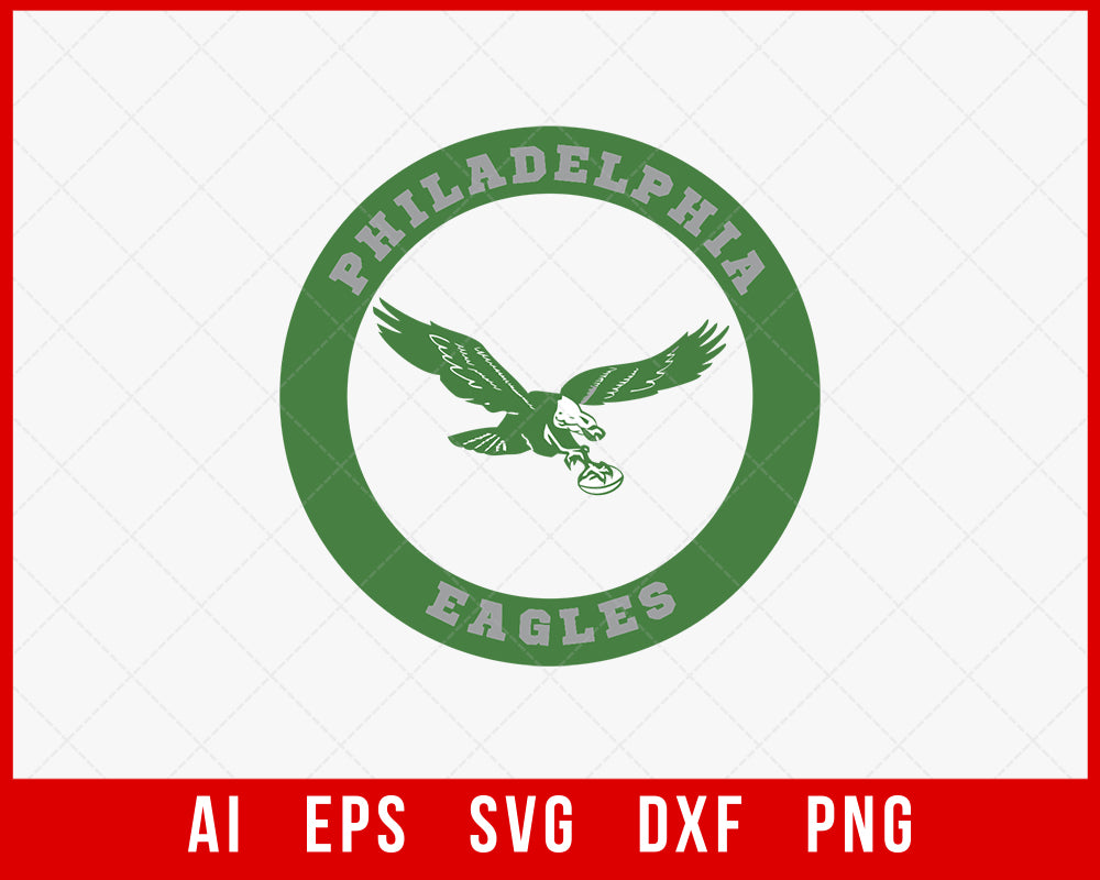 Philadelphia Eagle Logo Design Philadelphia Eagles Decal 5x8 Die Cut